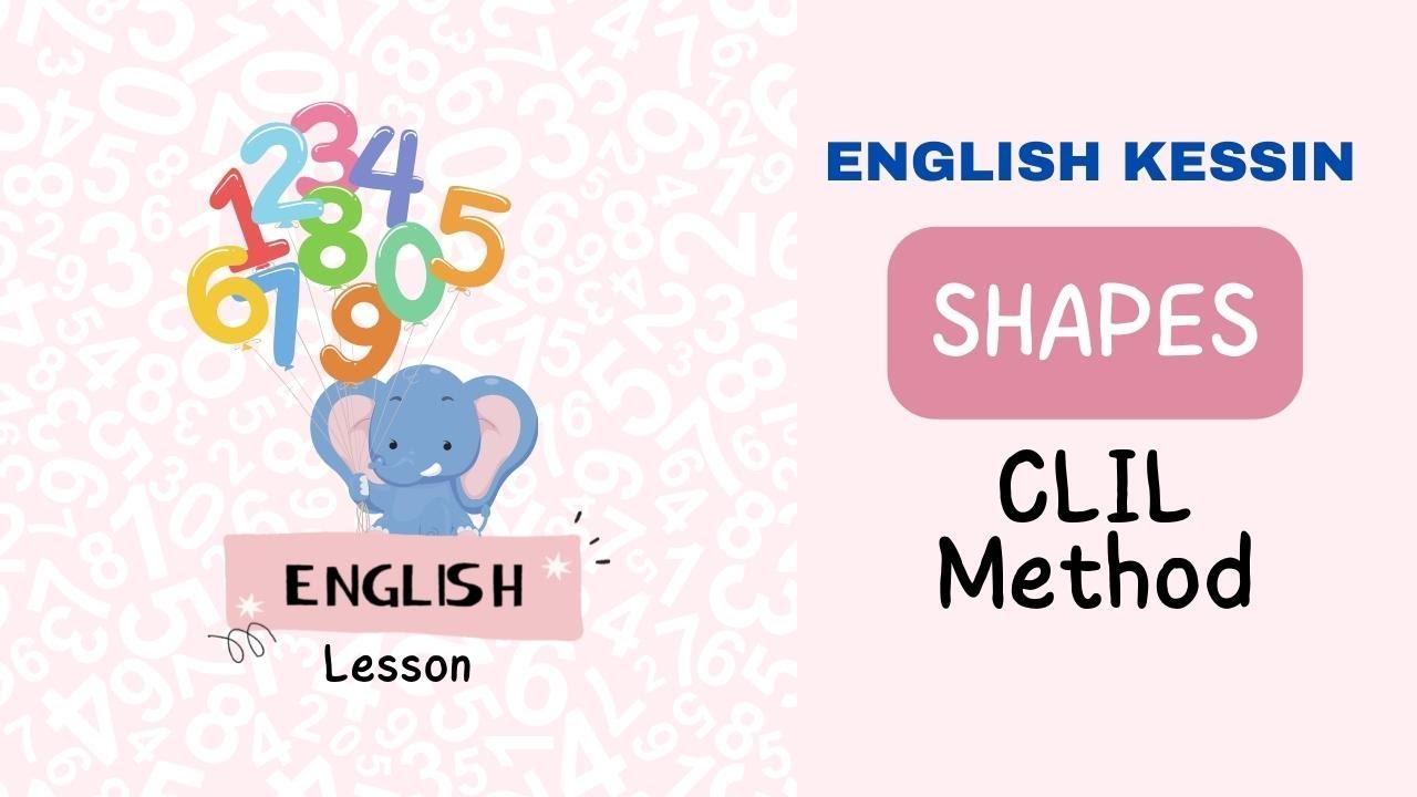 English Lesson Shapes CLIL Method - YouTube
