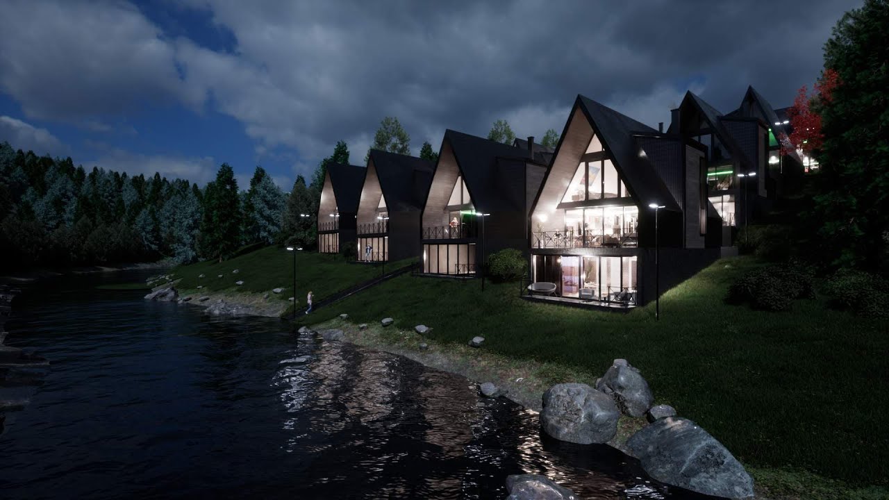 Contemporary Ethno Village Jablani V2 - 3D Fantasy - YouTube