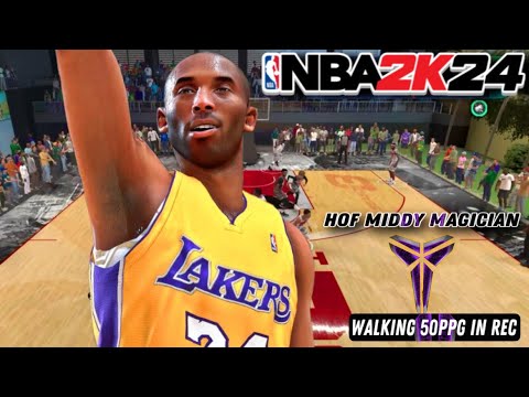 Kobe Bryant Build is Averaging 50 ppg in the REC on NBA 2k24👀 - YouTube