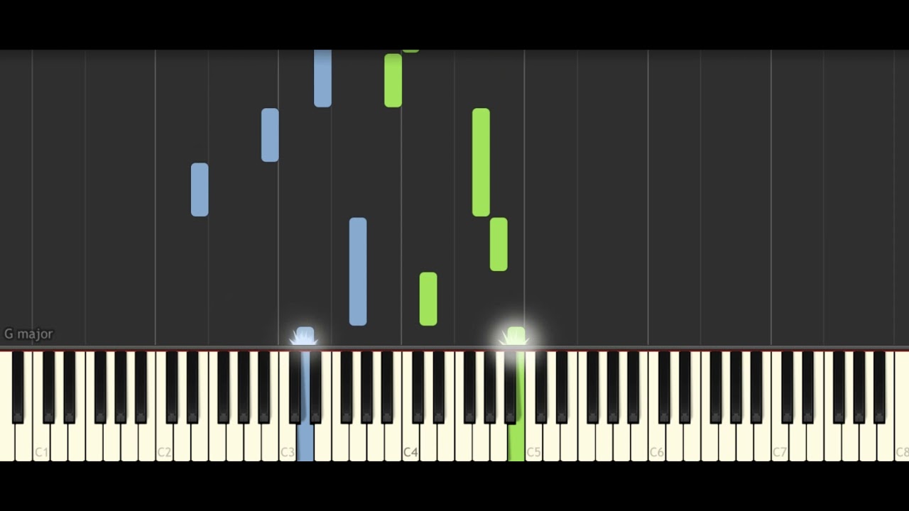 Billy Gilman One Voice [Piano Tutorial] Synthesia - YouTube