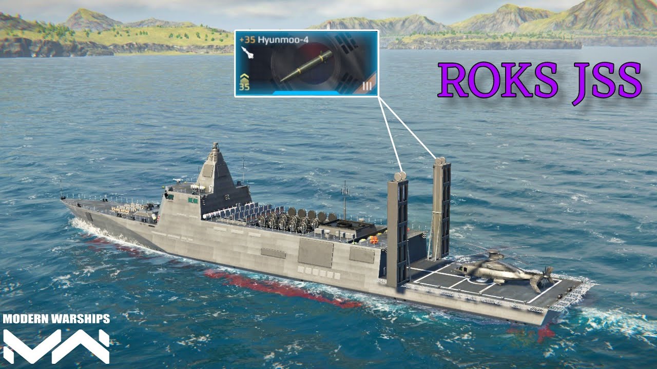 Missile Factory Or Wot? ROKS JSS - New Destroyer Ship In Modern ...