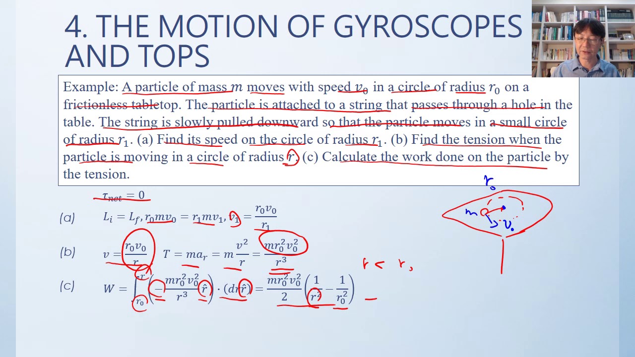 Lec78 物理(一) The Motion of Gyroscopes and Tops - YouTube