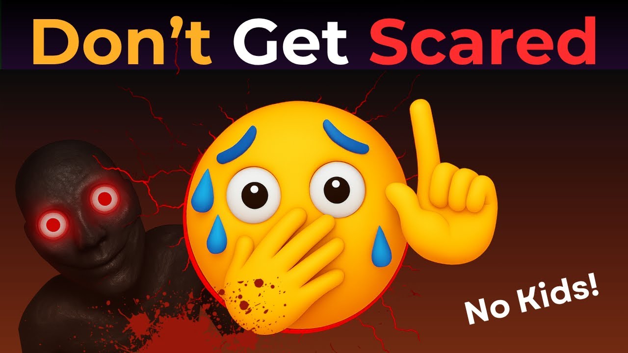 Don’t Get Scared While Watching This Video… or You Lose 😨💀 - YouTube