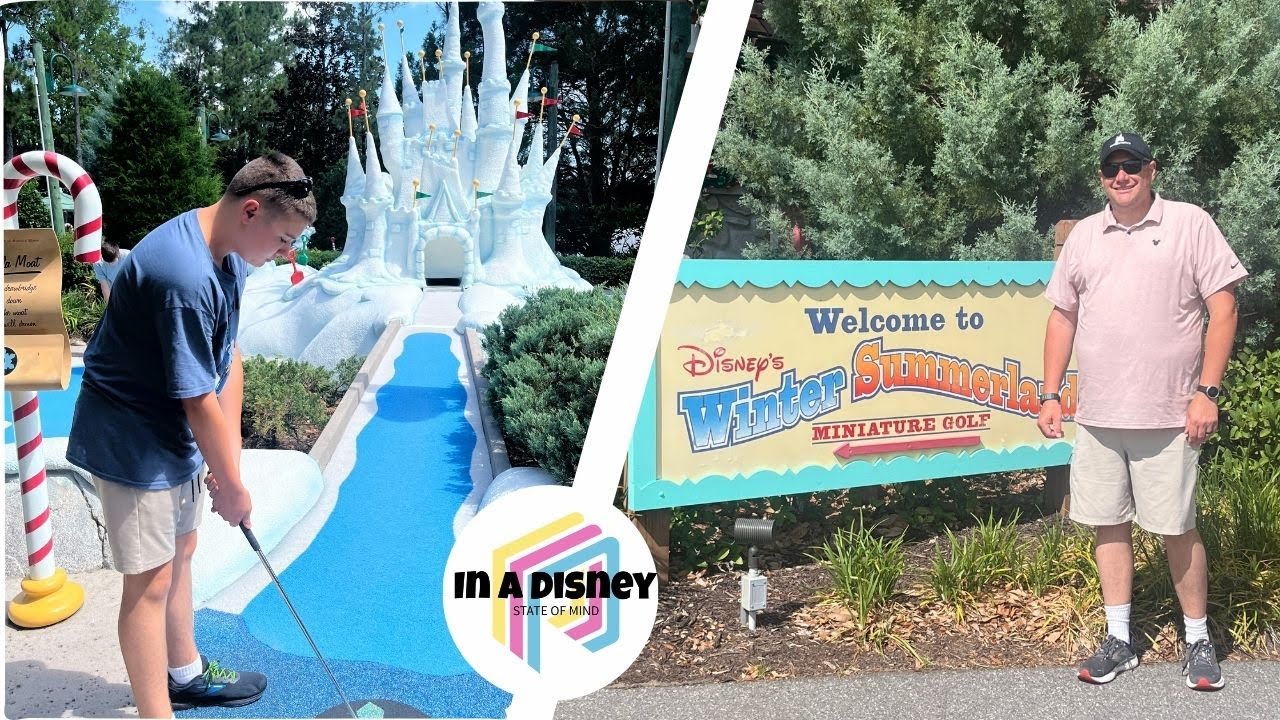 Walt Disney World Winter Summerland Miniature Golf Blizzard Beach ...