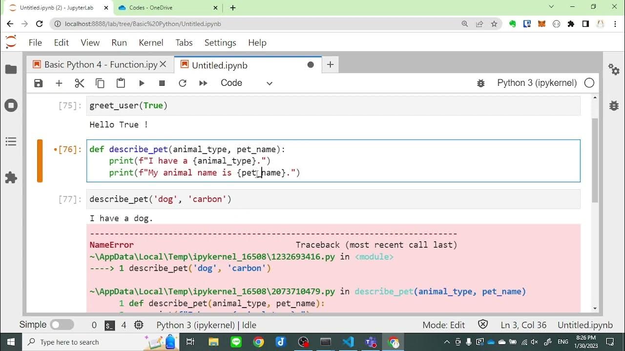 Smart Tech & AI 2565-2: Basic Python Part 3 - YouTube