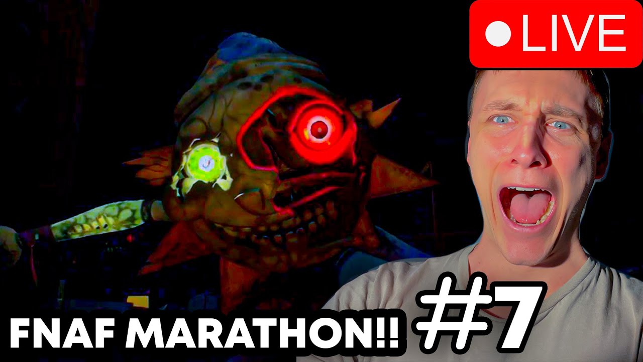 🔵🚨FNAF MARATHON DAY 7👀🚨🔵 - YouTube