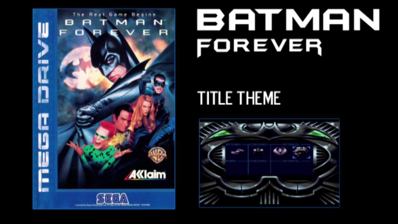 Batman Forever Megadrive OST - Title Theme - YouTube