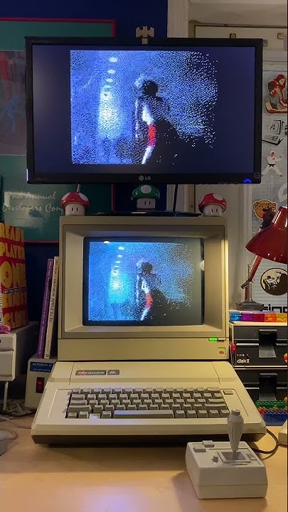 Full motion Double High Res video playback on the Apple IIe [Take 2] - YouTube