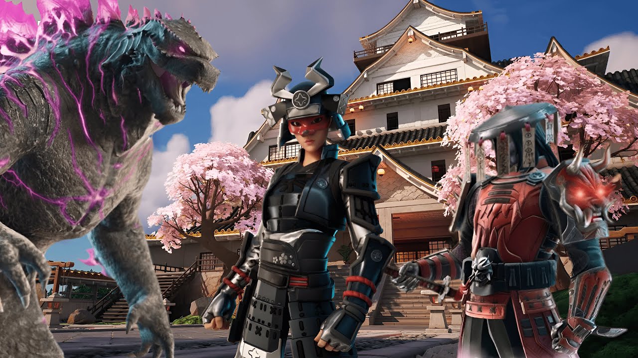 SAMURAIs, SWORDs, SHOTGUNs - Fortnite Chapter 6 - YouTube