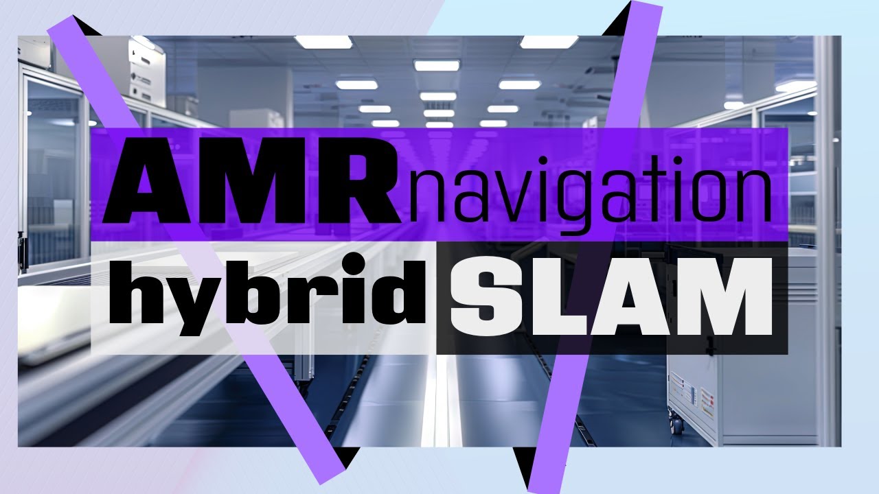 Autonomous Mobile Robot Navigation with Hybrid SLAM - YouTube