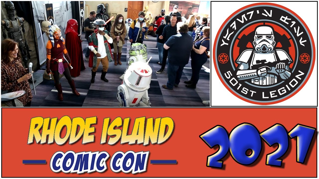 Star Wars at Rhode Island Comic Con 2021 - YouTube
