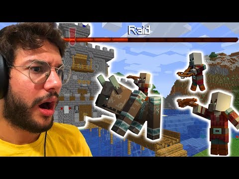 MİNECRAFT'ta KALE'me SALDIRDILAR!! (mami tuzak kurmuş) Bölüm 7