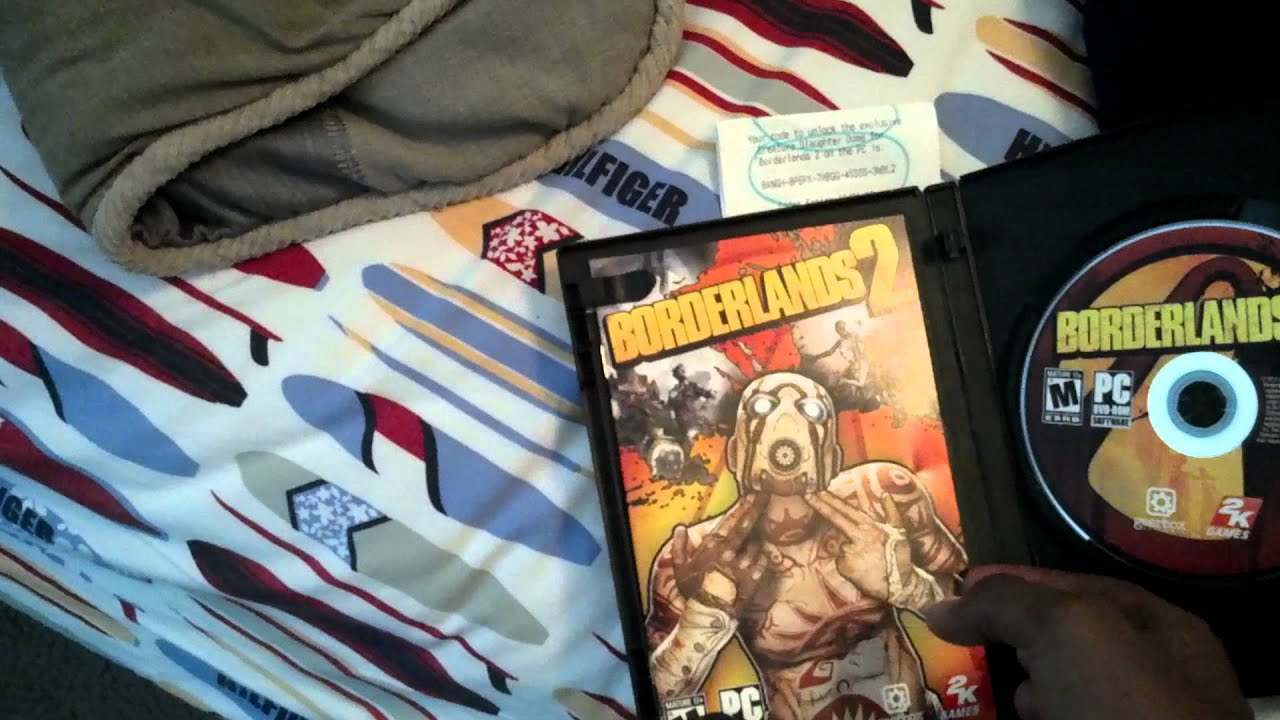 Borderlands 2 PC Unboxing - YouTube