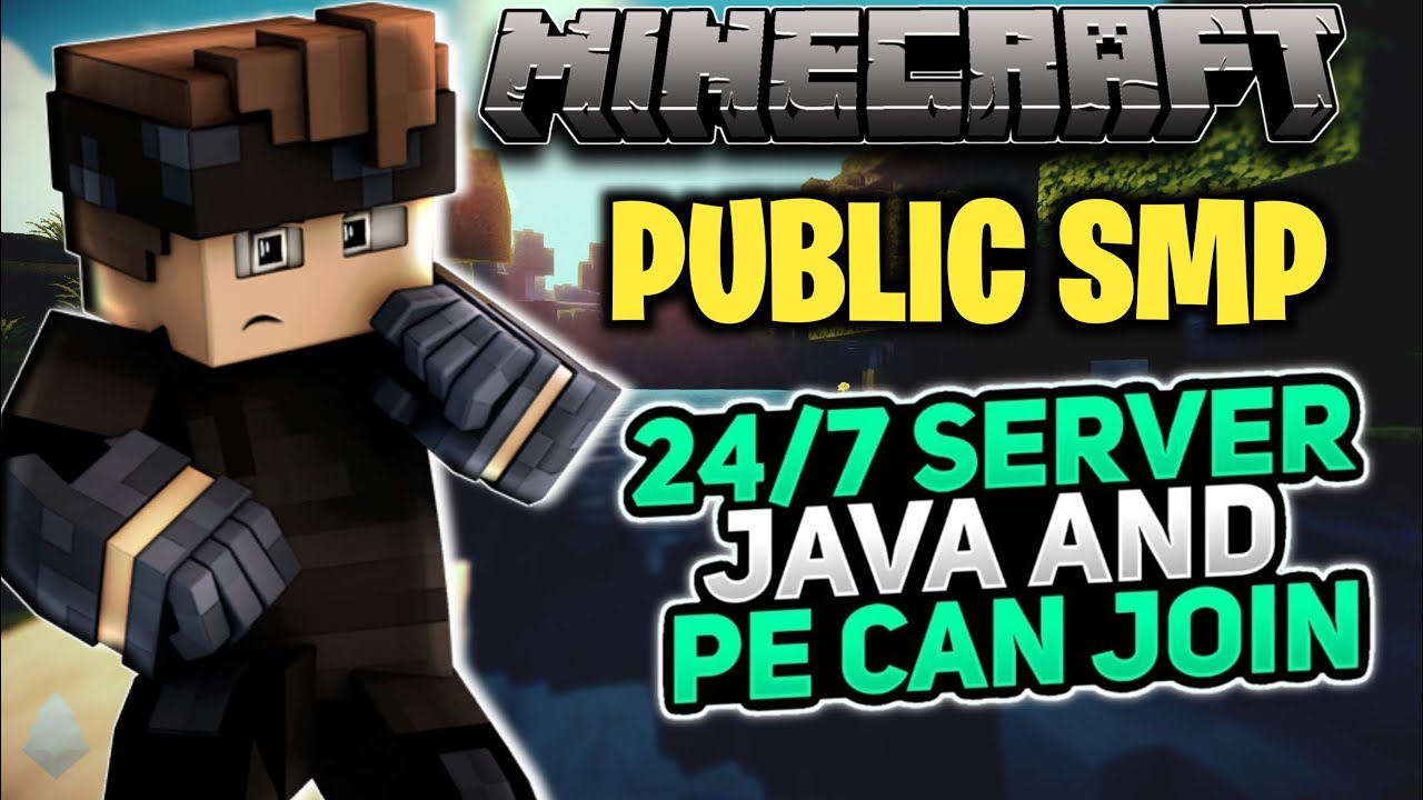 Public SMP Live Stream 🔴 Any One Can Join | - YouTube