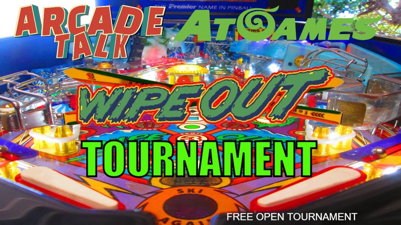 AtGames Arcade Talk Pinball Tournament Gottlieb Wipe Out! - YouTube