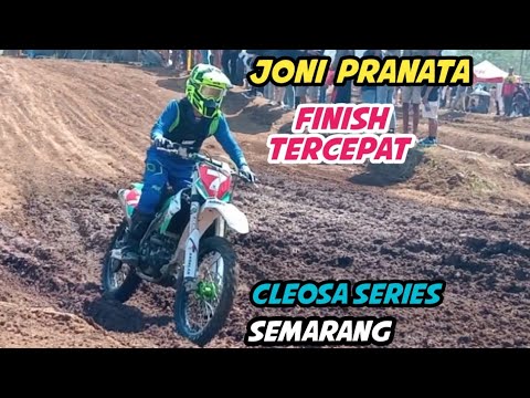 JONI PRANATA 🏁FINISH TERCEPAT 🔥 CLEOSA SERIES SEMARANG ‼️ - YouTube