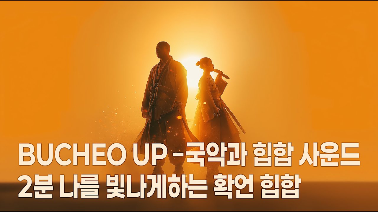 [BUCHEO UP] 국악과 힙합, 2분 나를 빛나게하는 확언 힙합 A Meditative Morning Hip-hop for ...