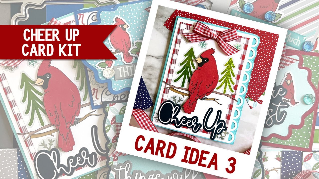The Stamps of Life November Card Kit: Cheer Up Card Idea #3 - YouTube