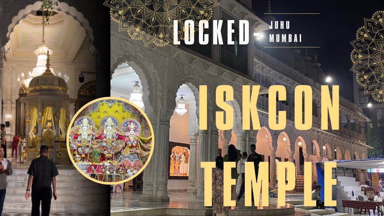 Iskcon Temple Juhu ️ || krishna Mandir “Iskcon” juhu mumbai # ...
