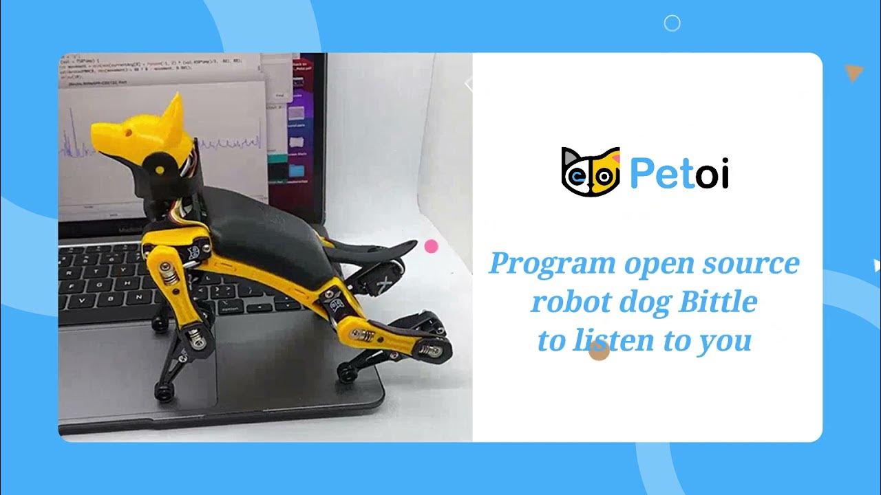 Petoi Bittle: Open Source Robot Dog That Understands Your Voice ...