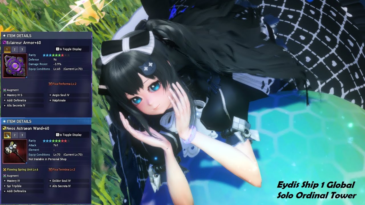 (PSO2NGS) Ordinal Tower Rank 7 Solo SL/Fi 3:55 - YouTube