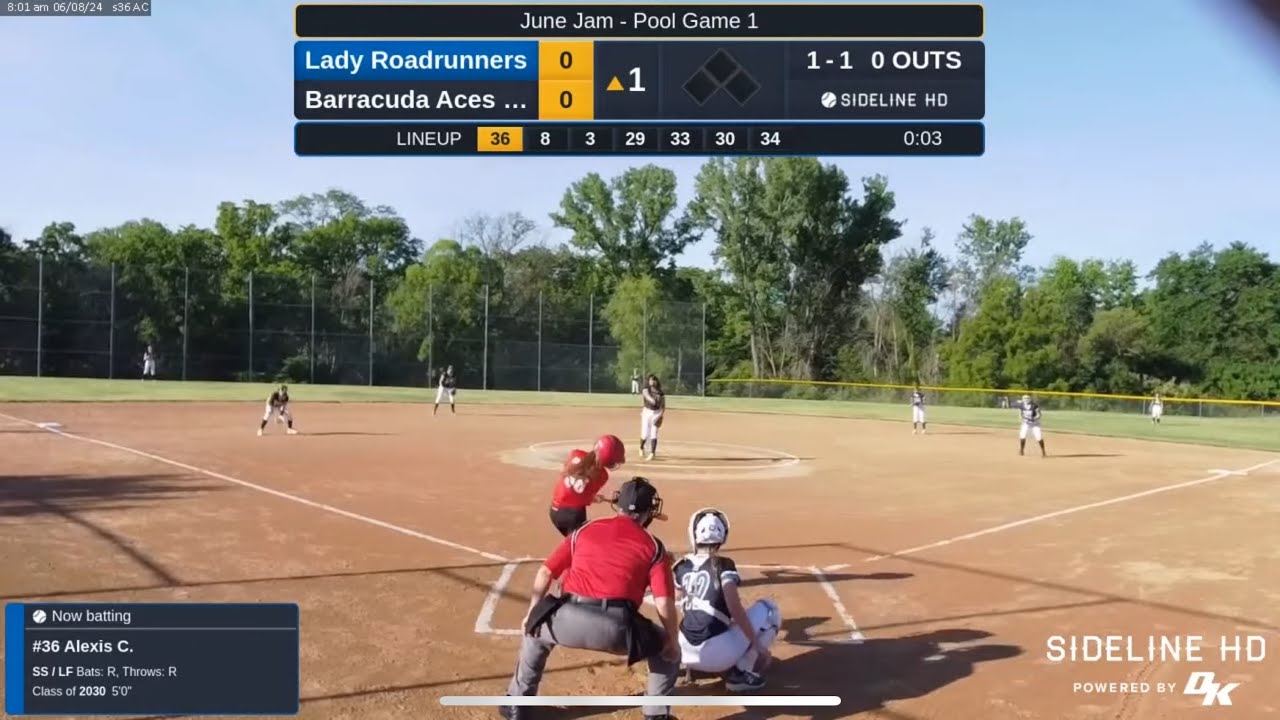 Lady Roadrunners @ Barracuda Aces 12U (2024.06.08) - YouTube