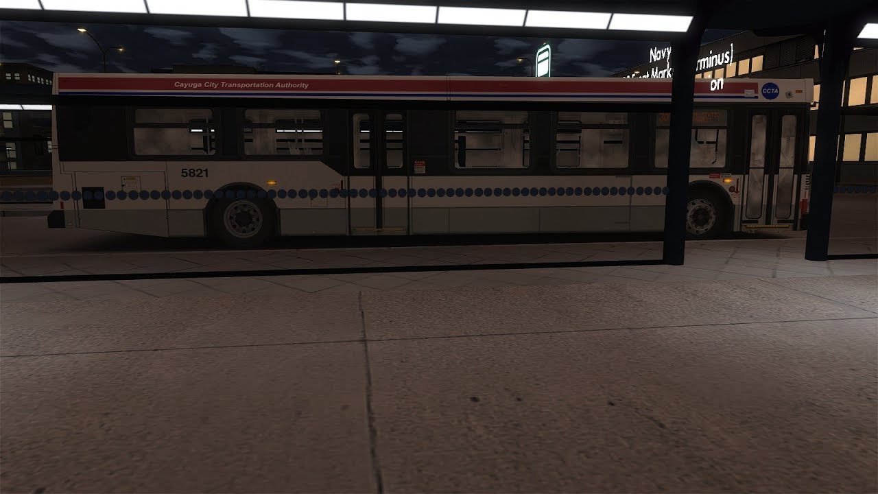 OMSI 2 Cayuga City Transit Authority CCTA Route 30 Local - YouTube