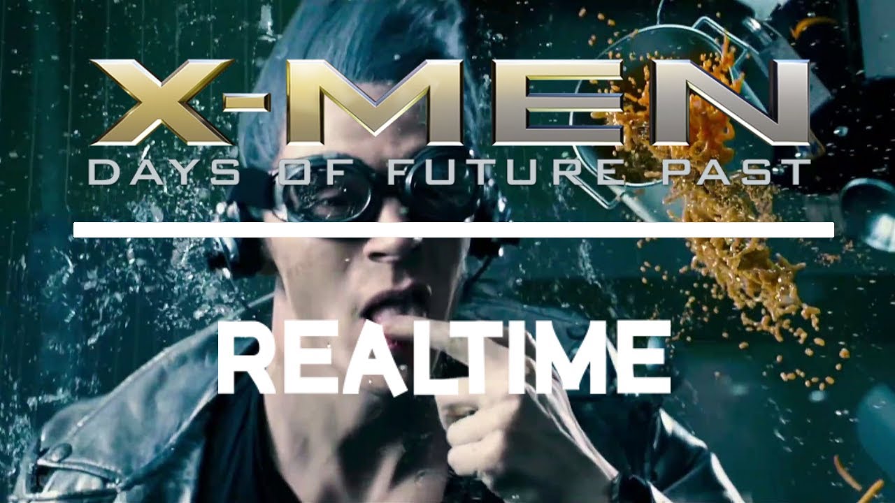 X-Men : Days of Future Past (2014) — Quicksilver Kitchen Scene | Real ...