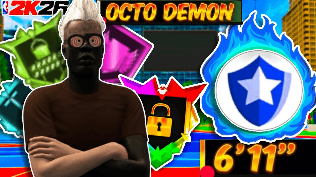 *NEW* META 6’11 "OCTO DEMON" POWER FORWARD - BEST BACKEND BUILD IN ...