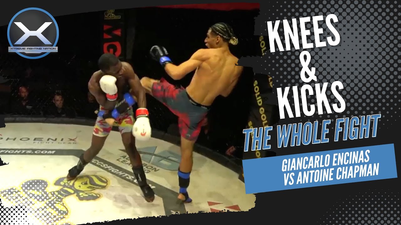 Bantum Kickboxing Bout - Giancarlo Encinas vs Antoine Chapman at XFN 45 ...