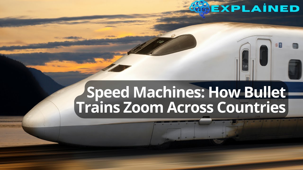 Speed Machines: How Bullet Trains Zoom Across Countries - YouTube