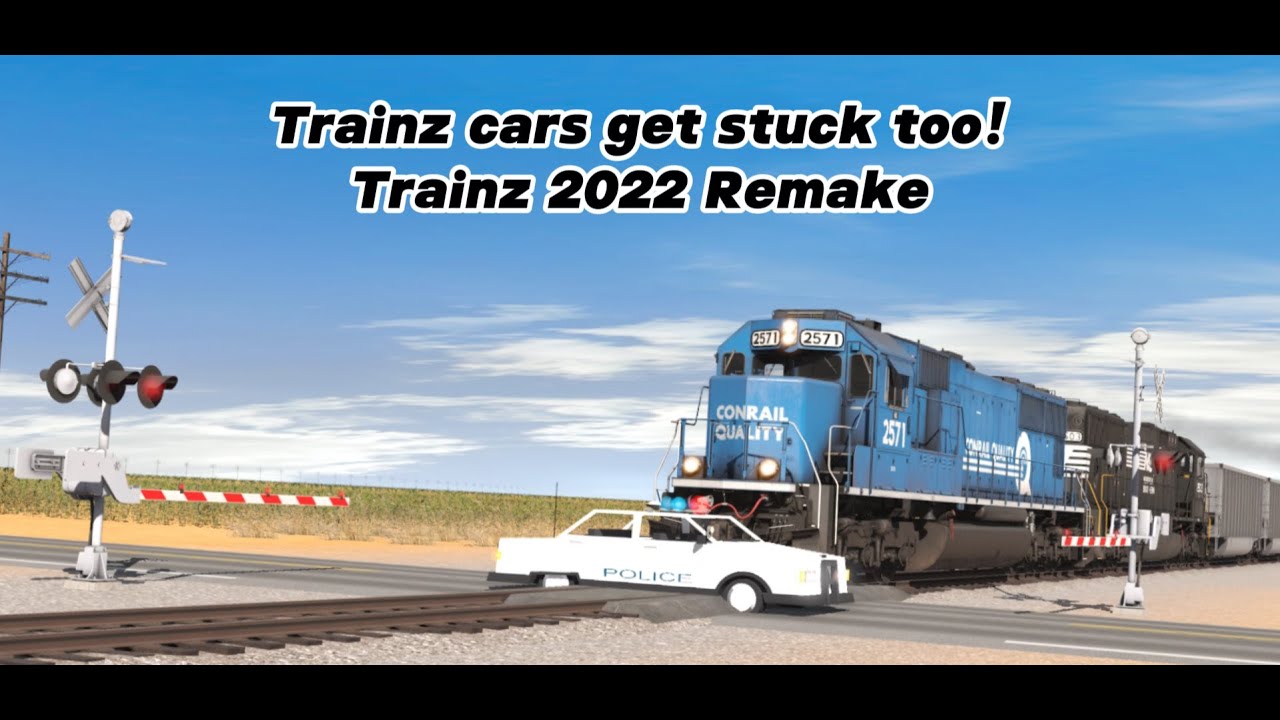 Trainz cars get stuck too! (Trainz 2022 Remake) - YouTube