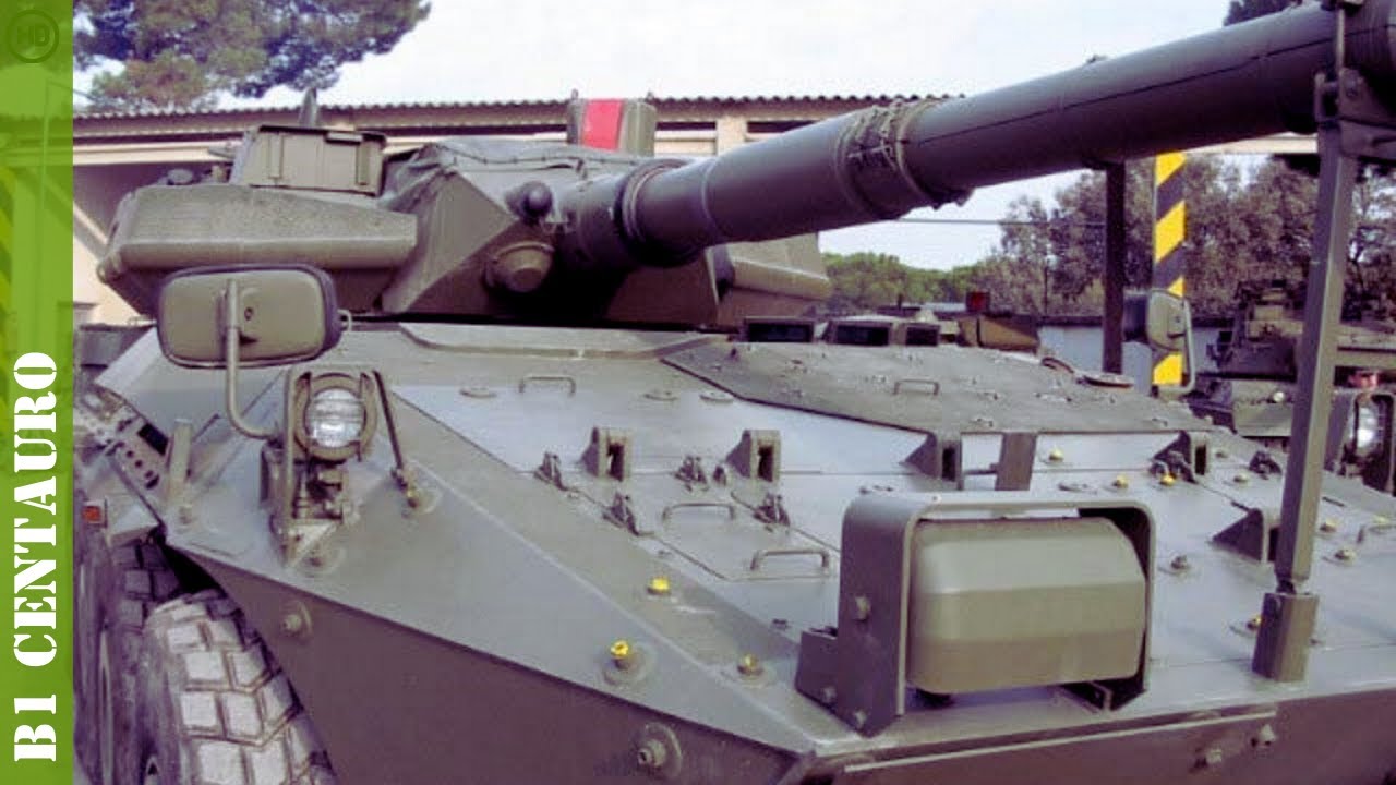 B1 Centauro - tank destroyer - HD - YouTube