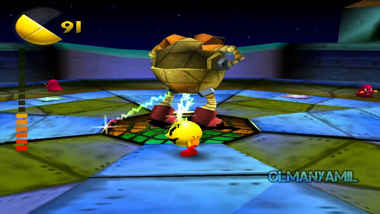 Pacman World - Mundo 6 Toc-Man's Mansion - Misión 4 Toc-Man's Lair ...