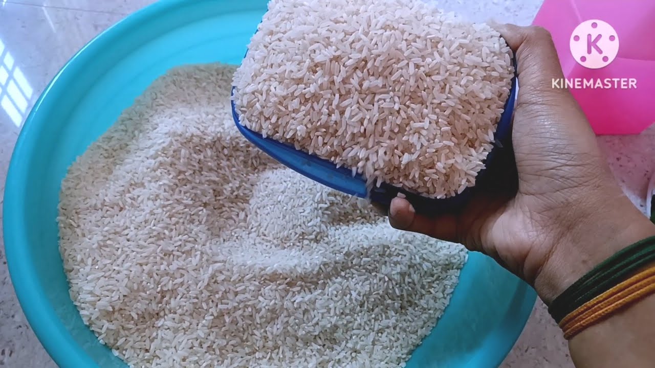 Satisfying Sound Pouring Raw Rice in pot+Rice Sound play @SoundAsmr ...