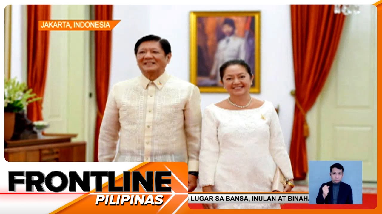 PBBM at First Lady Marcos, dumalo sa oath taking ni Indonesian Pres ...