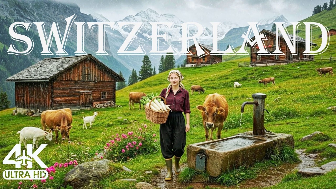 How do people live in Swiss Alpine villages? Heirs of the mountains ...