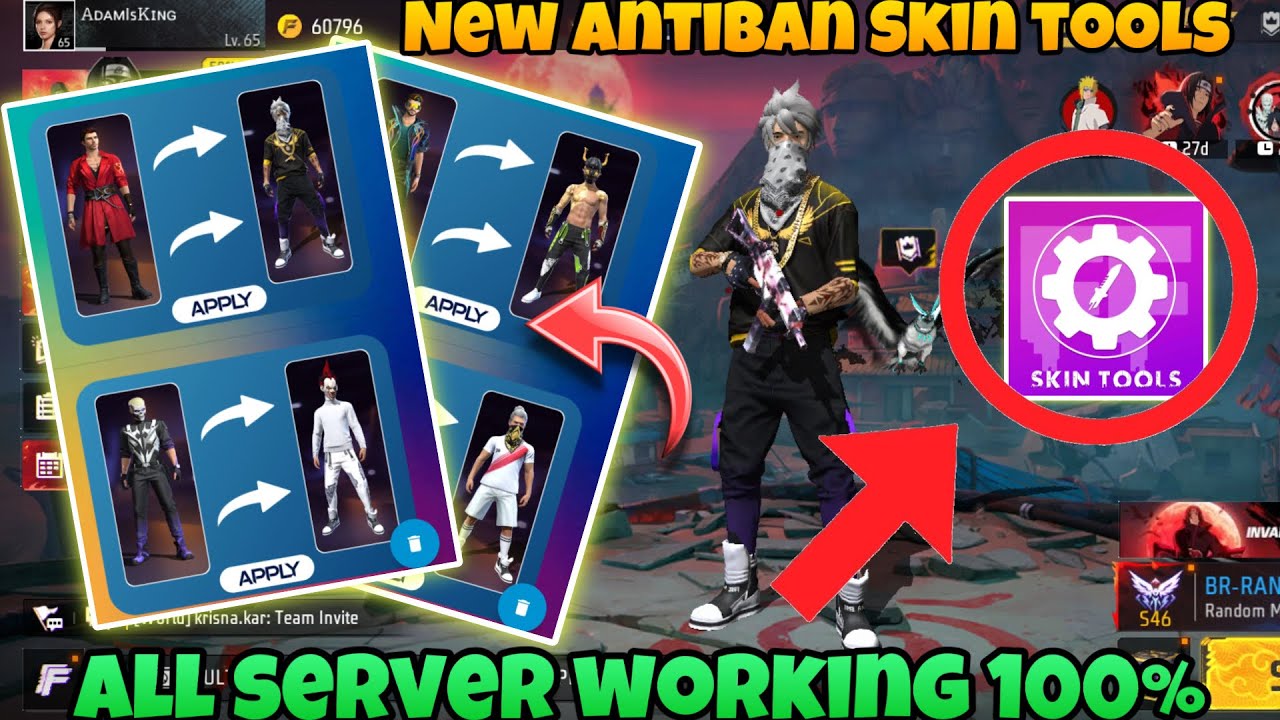 Skin Tools Pro Free Fire | Free Fire Skin Tools App | FF Skin Tool App ...