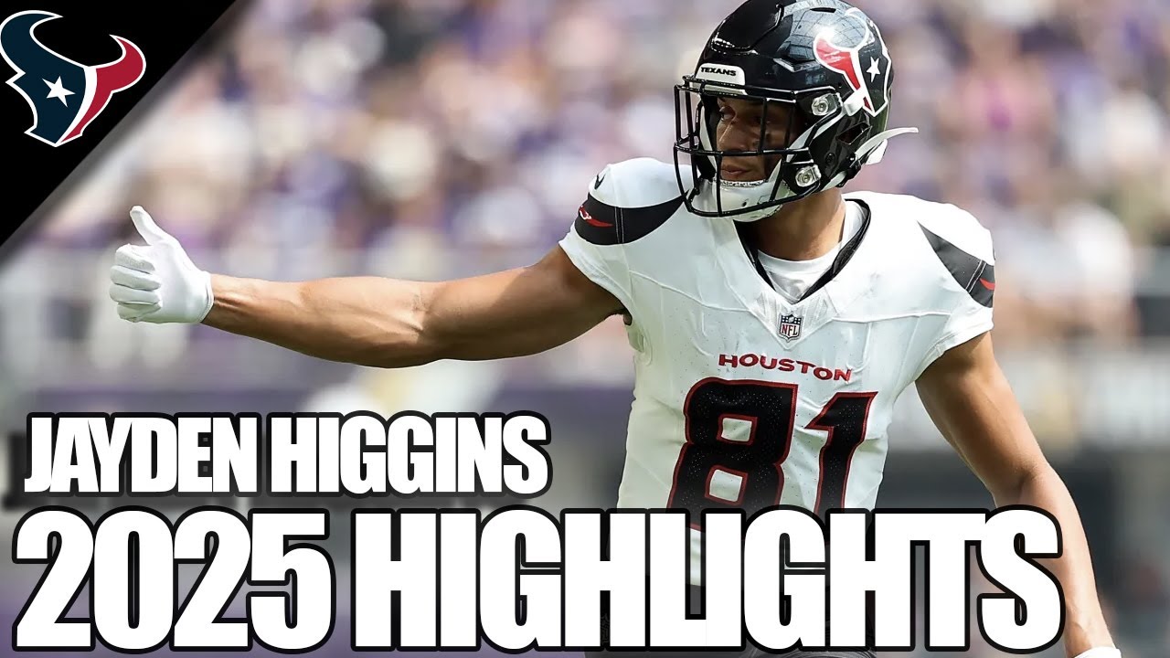Jayden Higgins Rookie Highlights | 2025 - 2026 NFL Season - YouTube