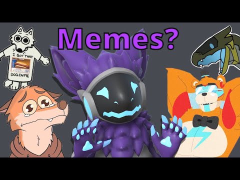 A Protogen Looks at Furry Memes 55 - YouTube
