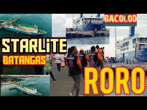 STARLITE RORO VESSEL 1st Trip | Estancia Iloilo - YouTube