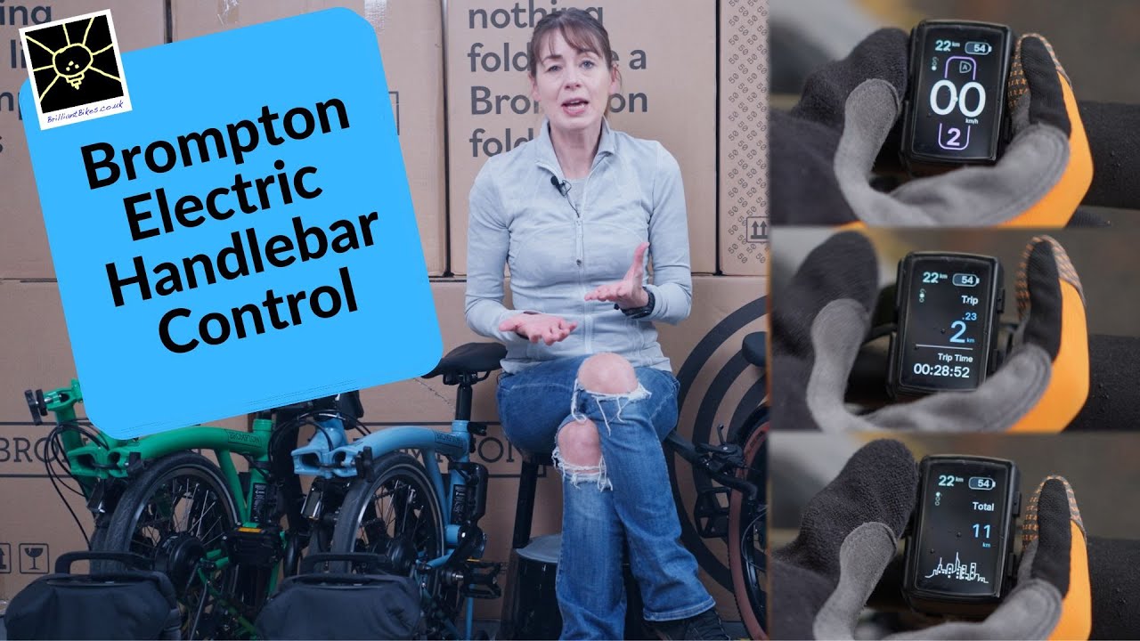 Brompton Electric Handlebar Control - YouTube