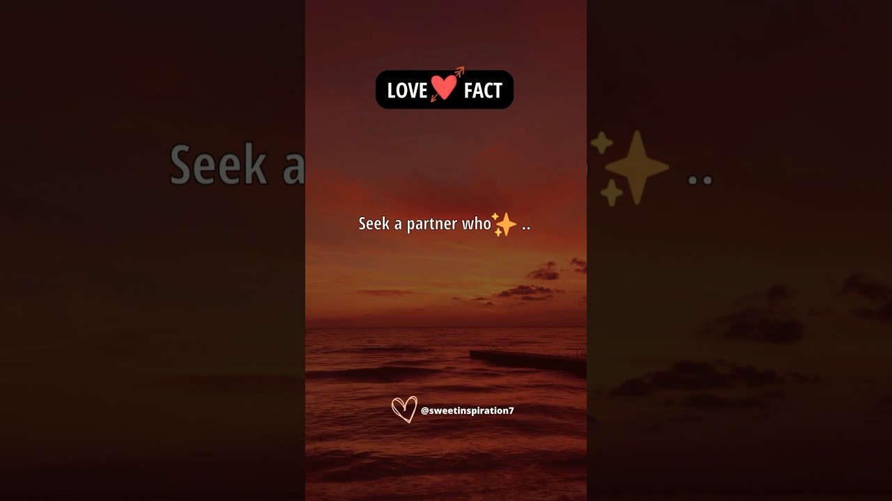 Find Your Perfect Match: Top Qualities to Seek in a Partner | #Shorts # ...