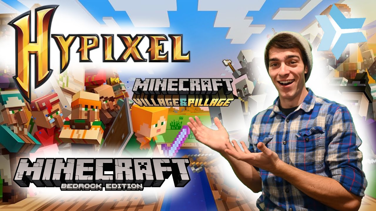 Minecraft - Hypixel Minigames and Bedrock Survival (New update!) [With ...