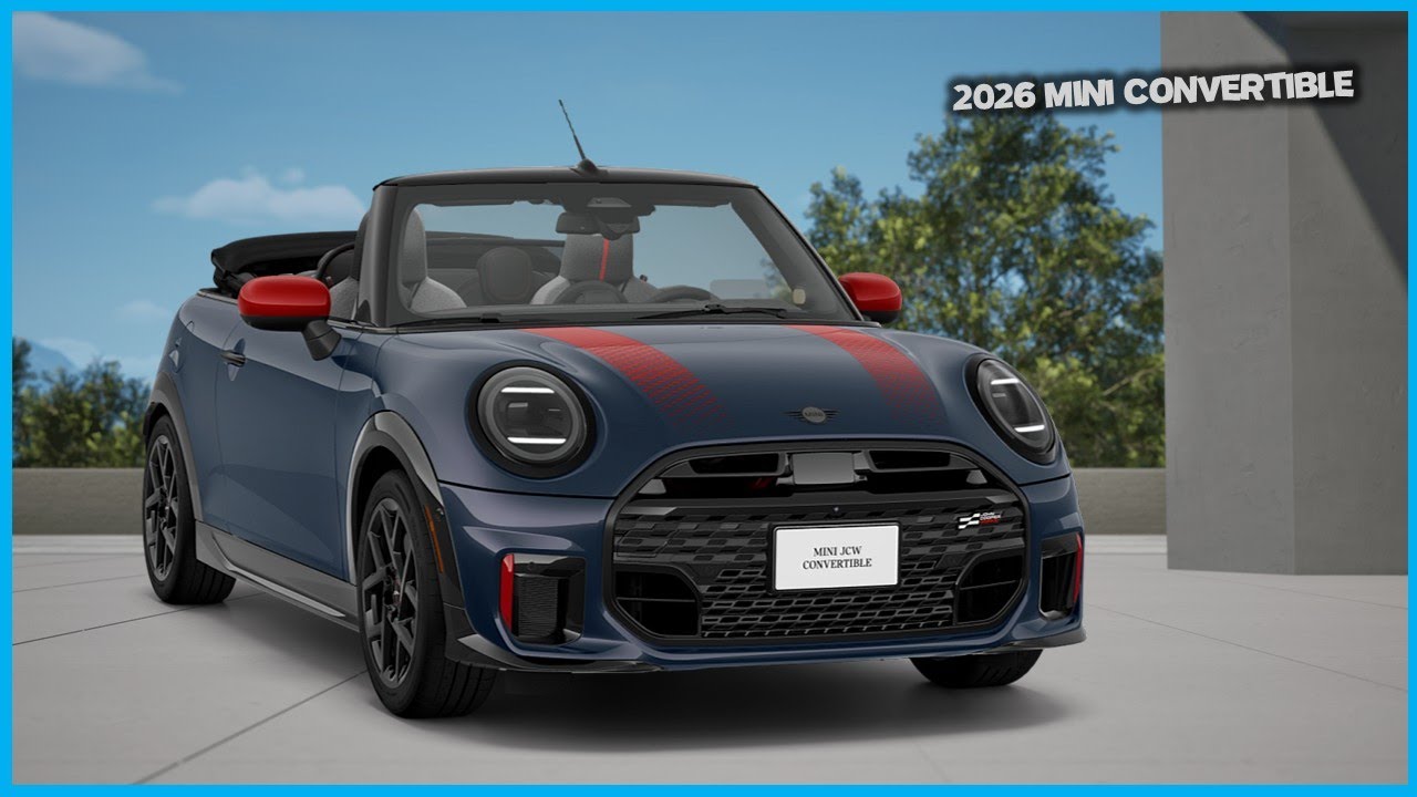 2026 MINI Convertible First Look — Modern Style, Classic Fun! - YouTube