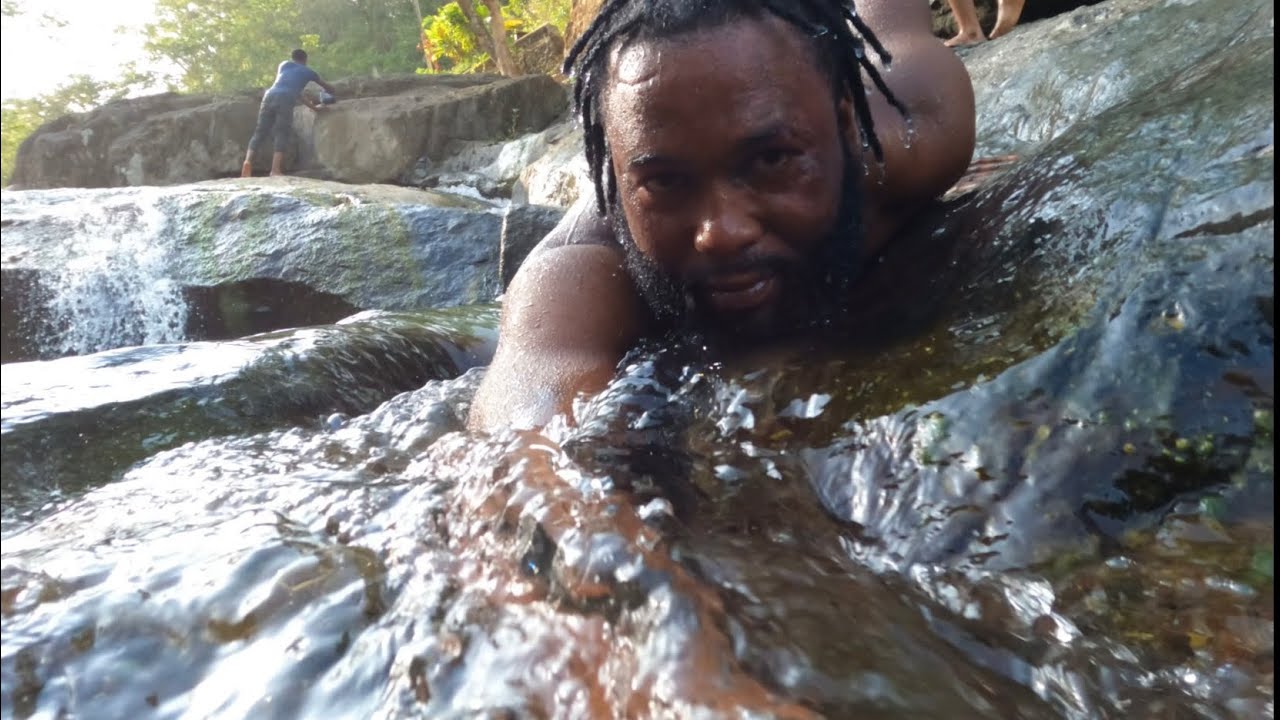 Kappa Falls Jamaica🇯🇲 #adventure #travel #amsr #food #bikelife - YouTube