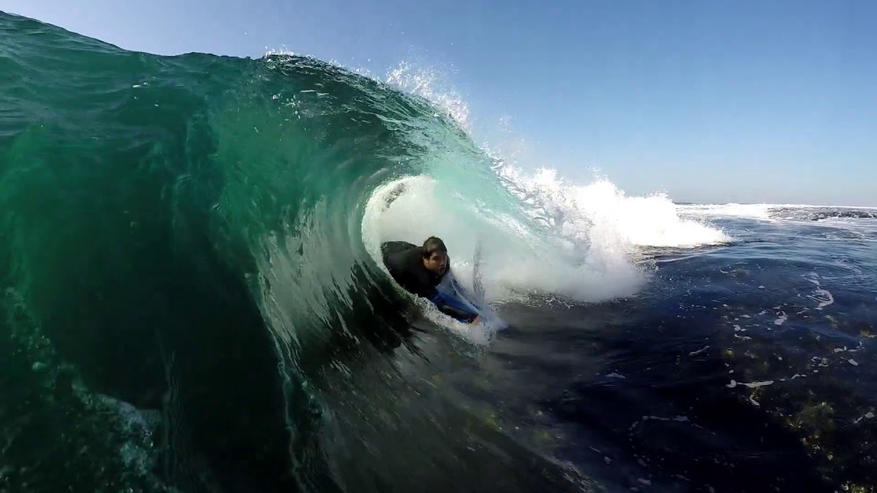 Bodyboarding - Shore Break, Copacabana RJ - YouTube