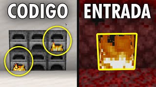 25 FORMAS de HACER una BASE SECRETA en Minecraft | Doovi