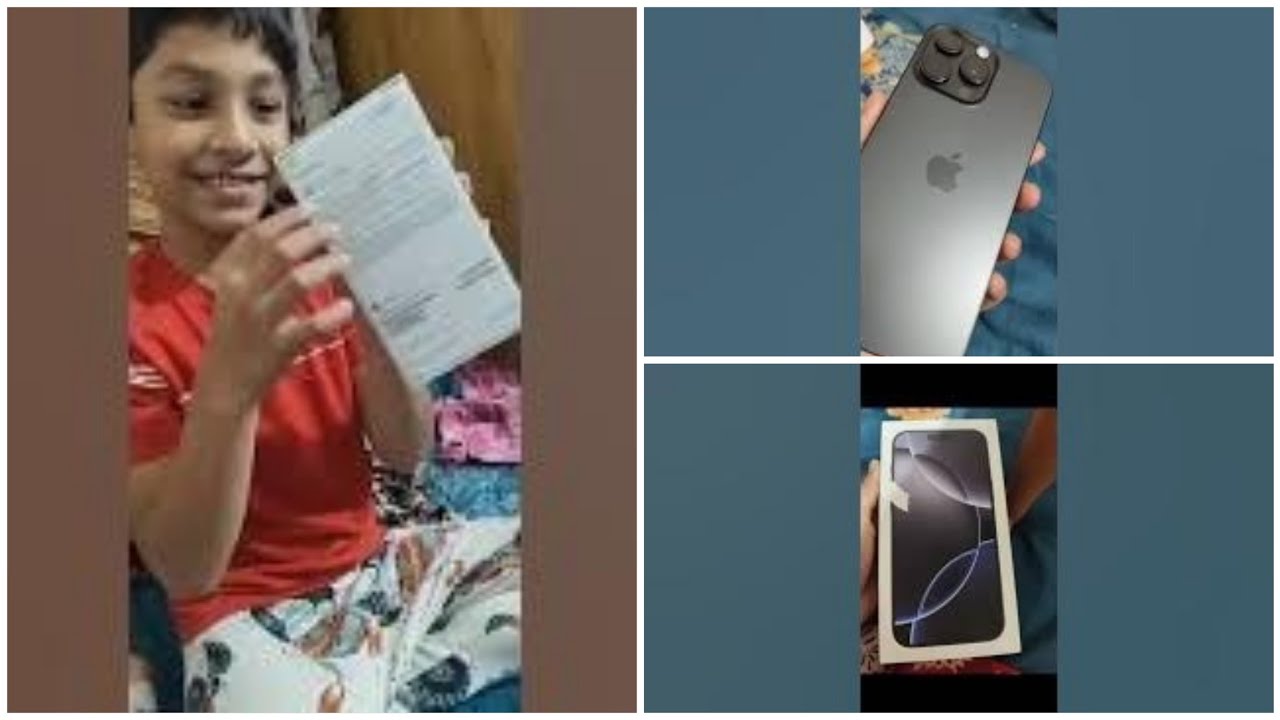 iPhone 16promax unboxing(Shayan ayan &yeana's mom) - YouTube