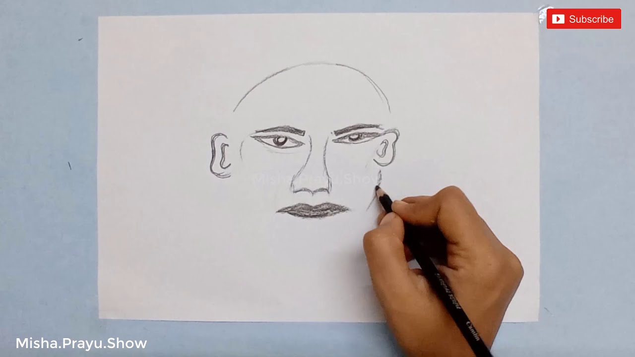 Easy Drawing of Sardar Patel | How to Draw Sardar Patel Face| national ...